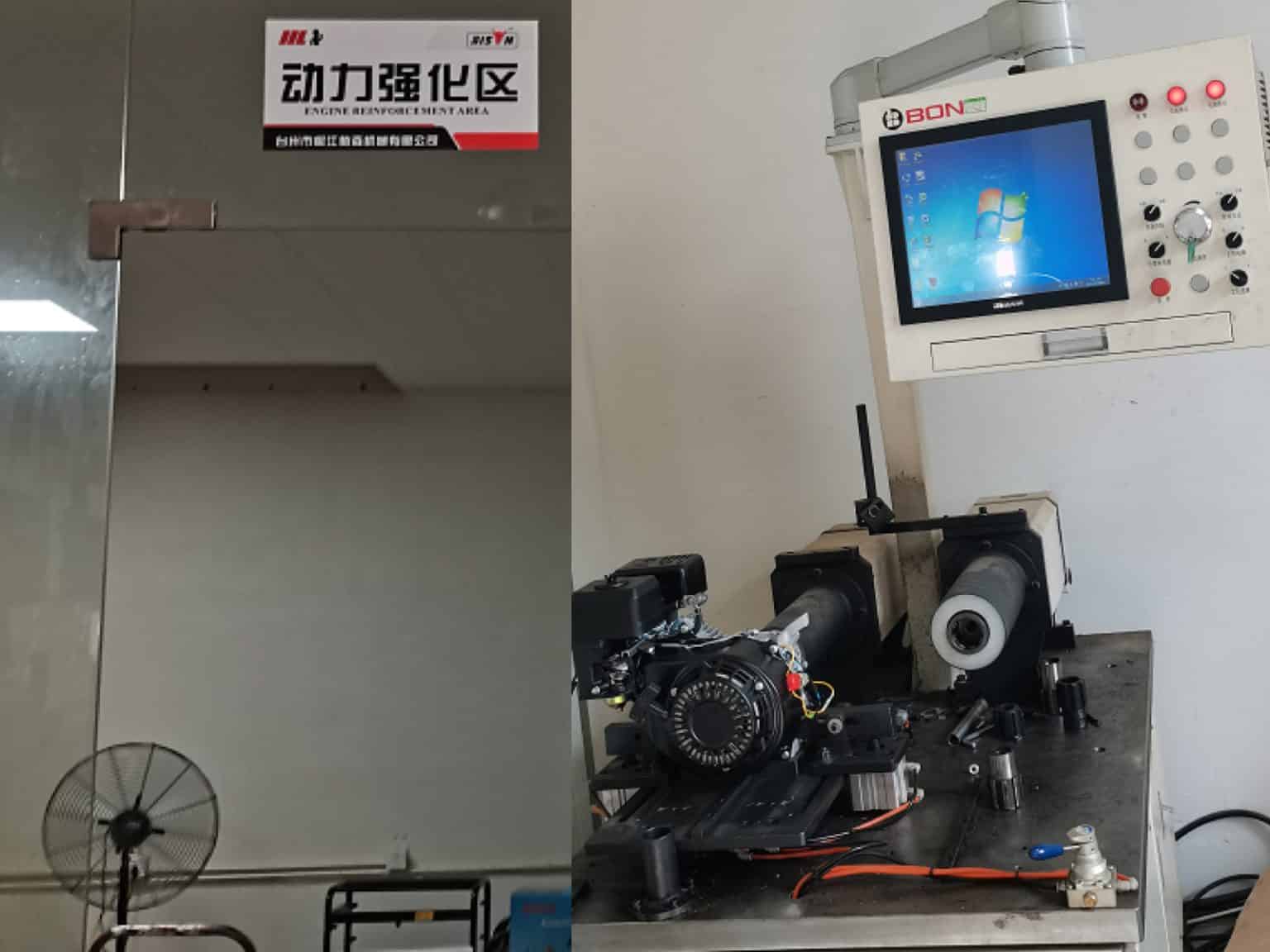 twin cylinder air cooled diesel engine 20 hp (292f) | BISON