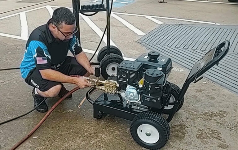 how to set the unloader valve of pressure washer | BISON